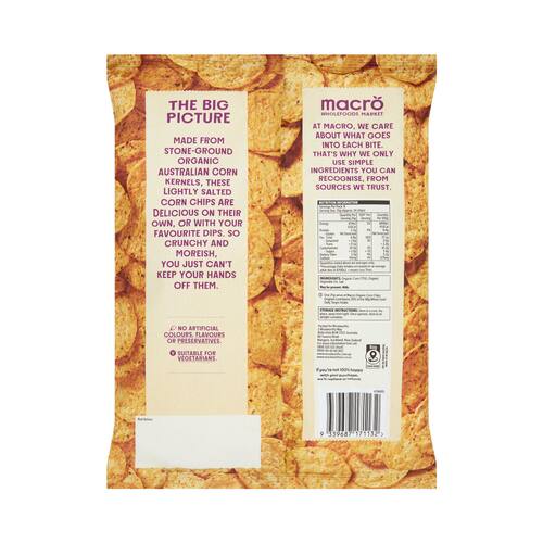 Macro Organic Corn Chips Natural 200g | bunch