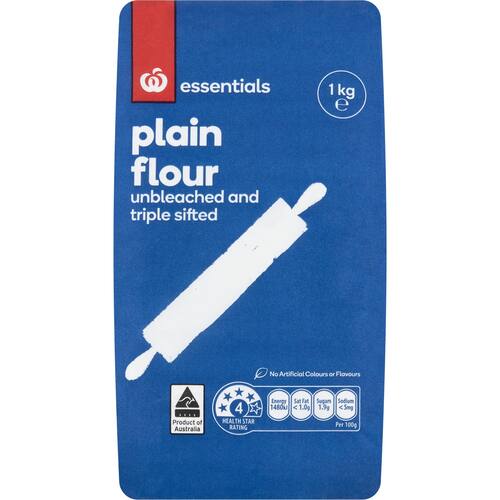 Essentials Plain Flour 1kg | bunch