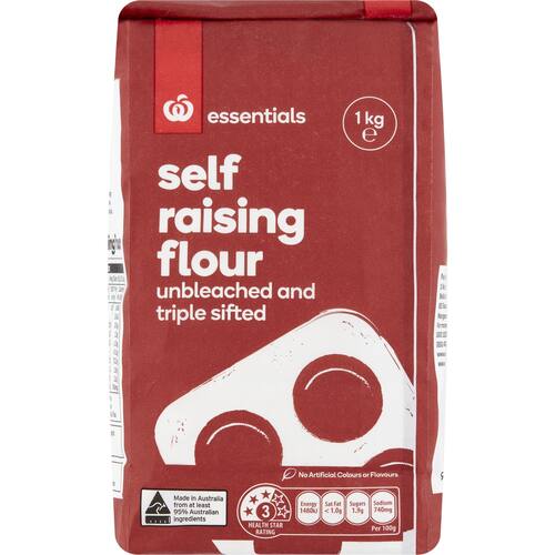 Essentials Self Raising Flour 1kg | bunch