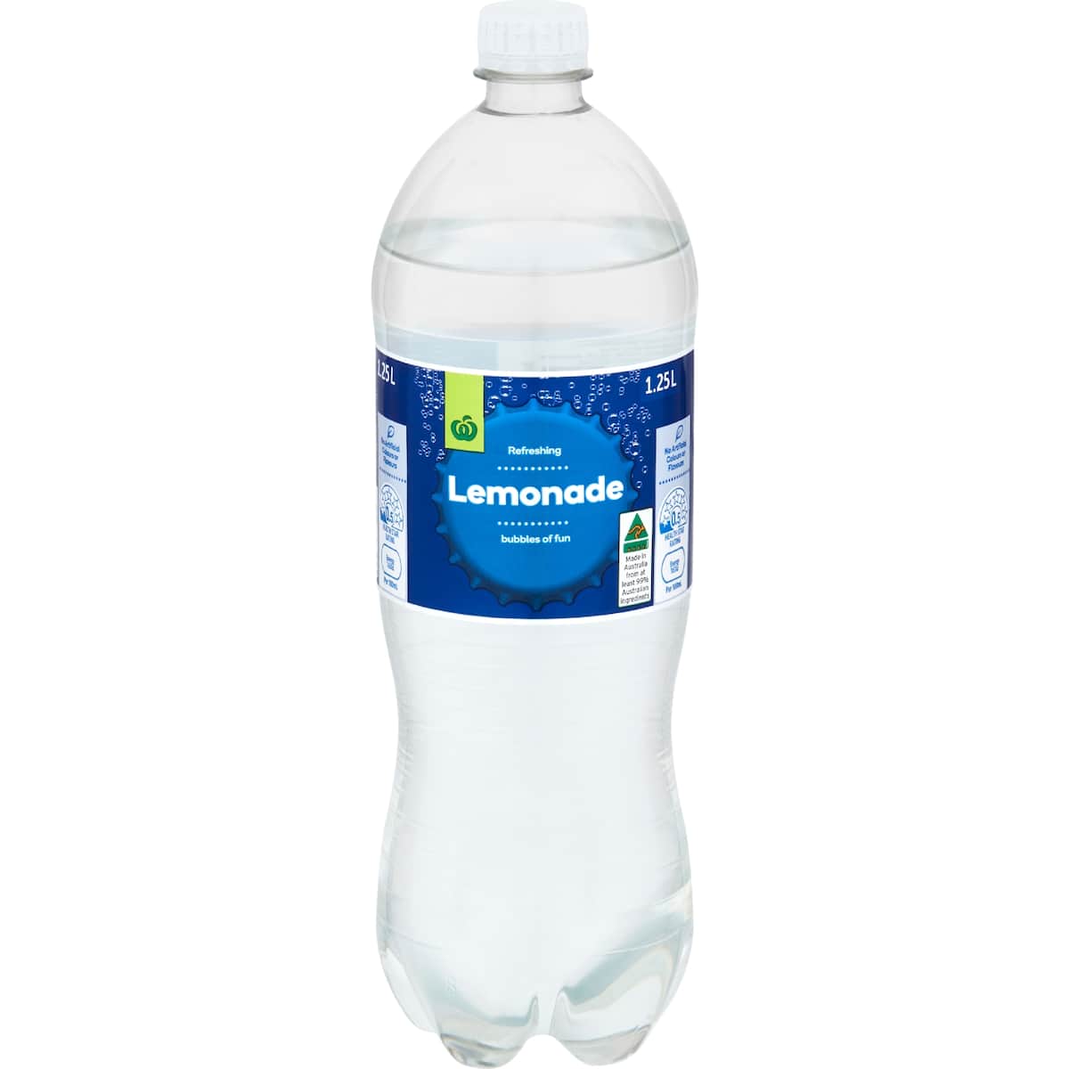 Woolworths Lemonade Bottle 1.25l | bunch