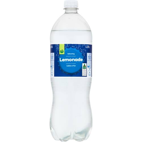 Woolworths Lemonade Bottle 1.25l | bunch