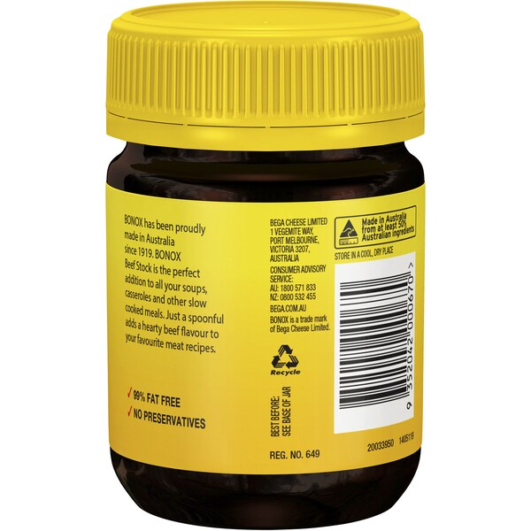 Bonox Beef Stock Paste Extract 230g | Woolworths