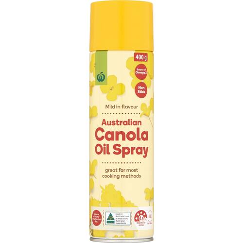 Woolworths Select Canola Cooking Spray 400g | bunch