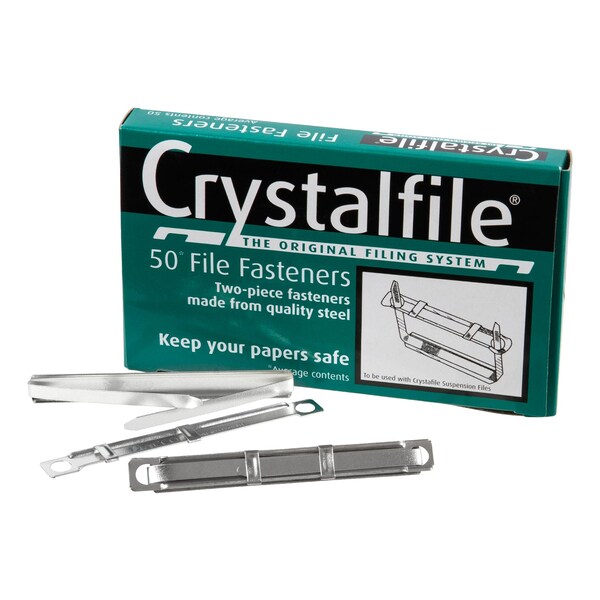 Crystalfile File Fasteners 50 pack | Woolworths