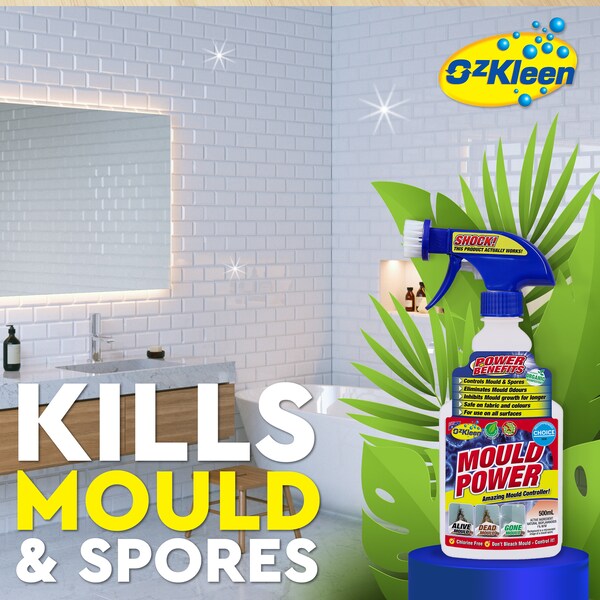 Ozkleen Mould Power Mould Cleaner & Killer Trigger 500ml | Woolworths