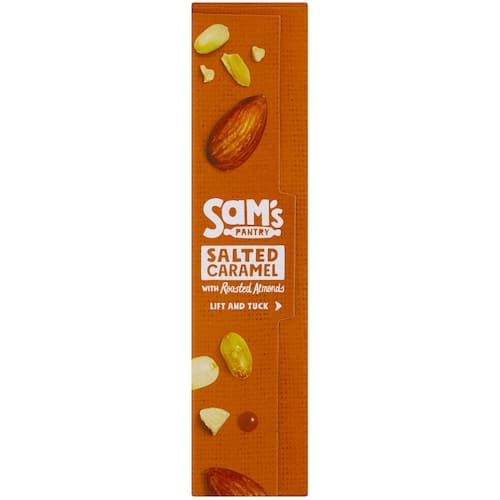 Sam's Pantry Salted Caramel Nut Bar 5 Pack 170g | bunch