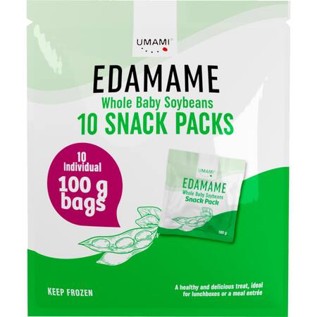 Get Umami Whole Baby Edamame Snack Packs 10 Pack delivered to your ...