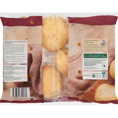 Woolworths Roasting Potatoes 1.5kg | bunch