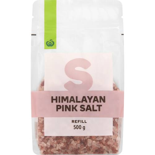 Woolworths Himalayan Pink Salt Refill 500g | bunch