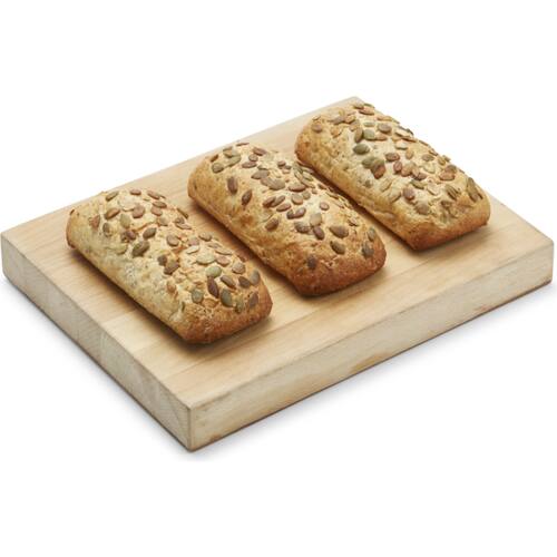 Woolworths Pumpkin Seed and Purple Wheat Panini Rolls 3 pack | bunch