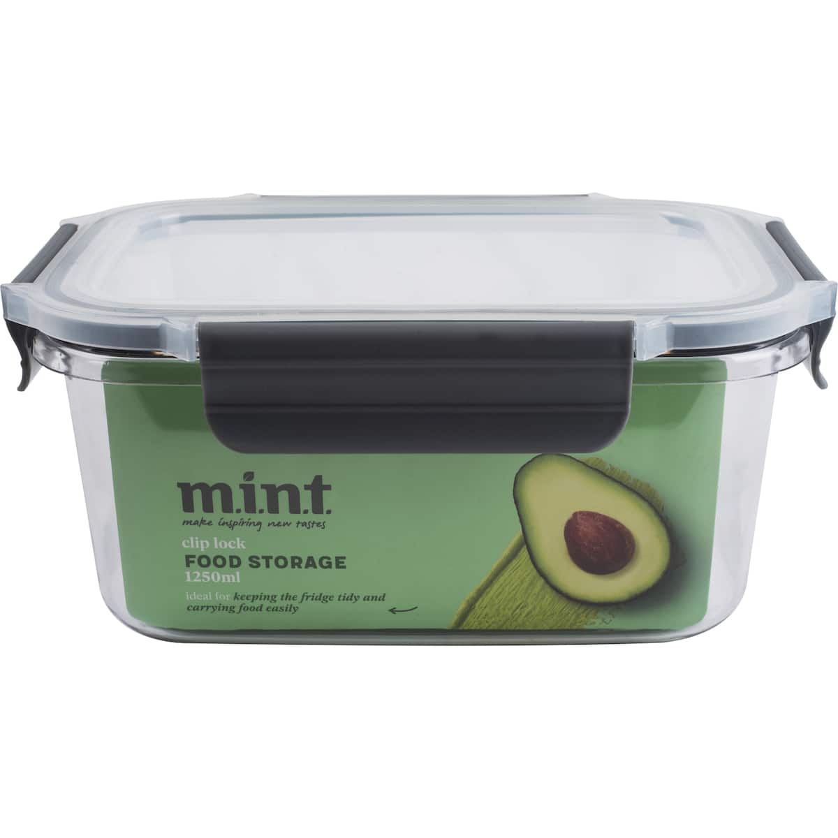Mint Clip Lock Food Storage Container 1.25L each | bunch