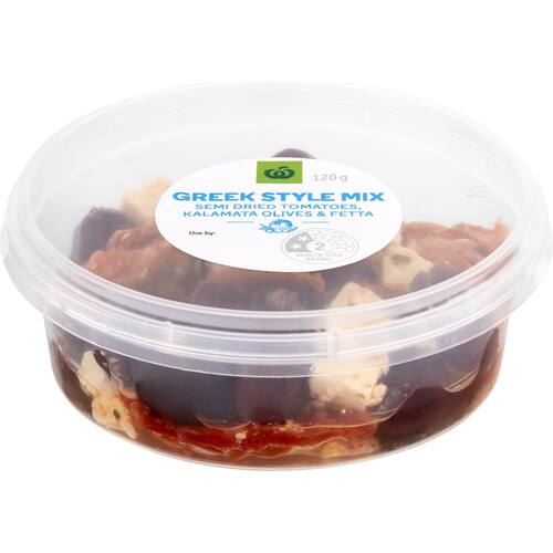 Woolworths Greek Mix 120g | bunch