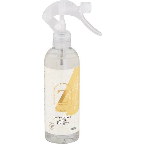 ZenZone Room Spray Zesty Citrus & Oud 250mL | bunch