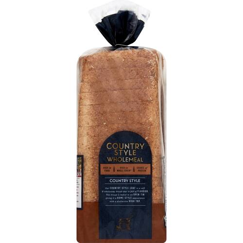 Woolworths Country Loaf Wholemeal 750g | bunch