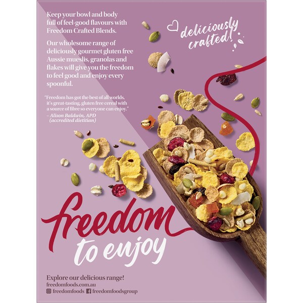 Freedom Fruit & Seed Muesli 400g | Woolworths