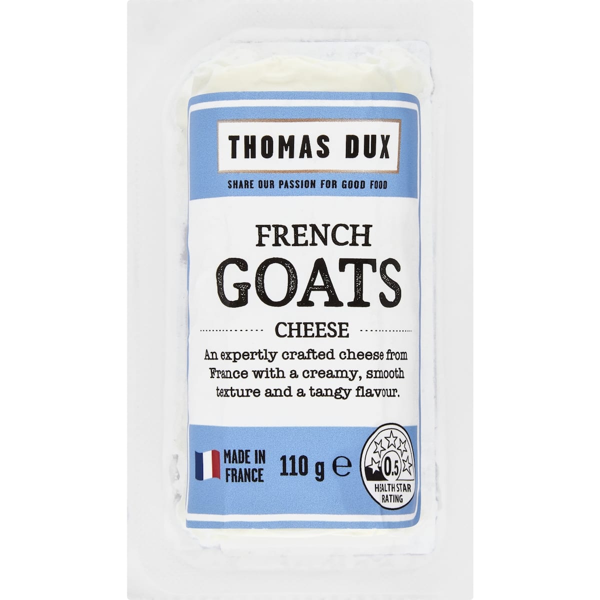 Thomas Dux French Goats Cheese 110g | bunch