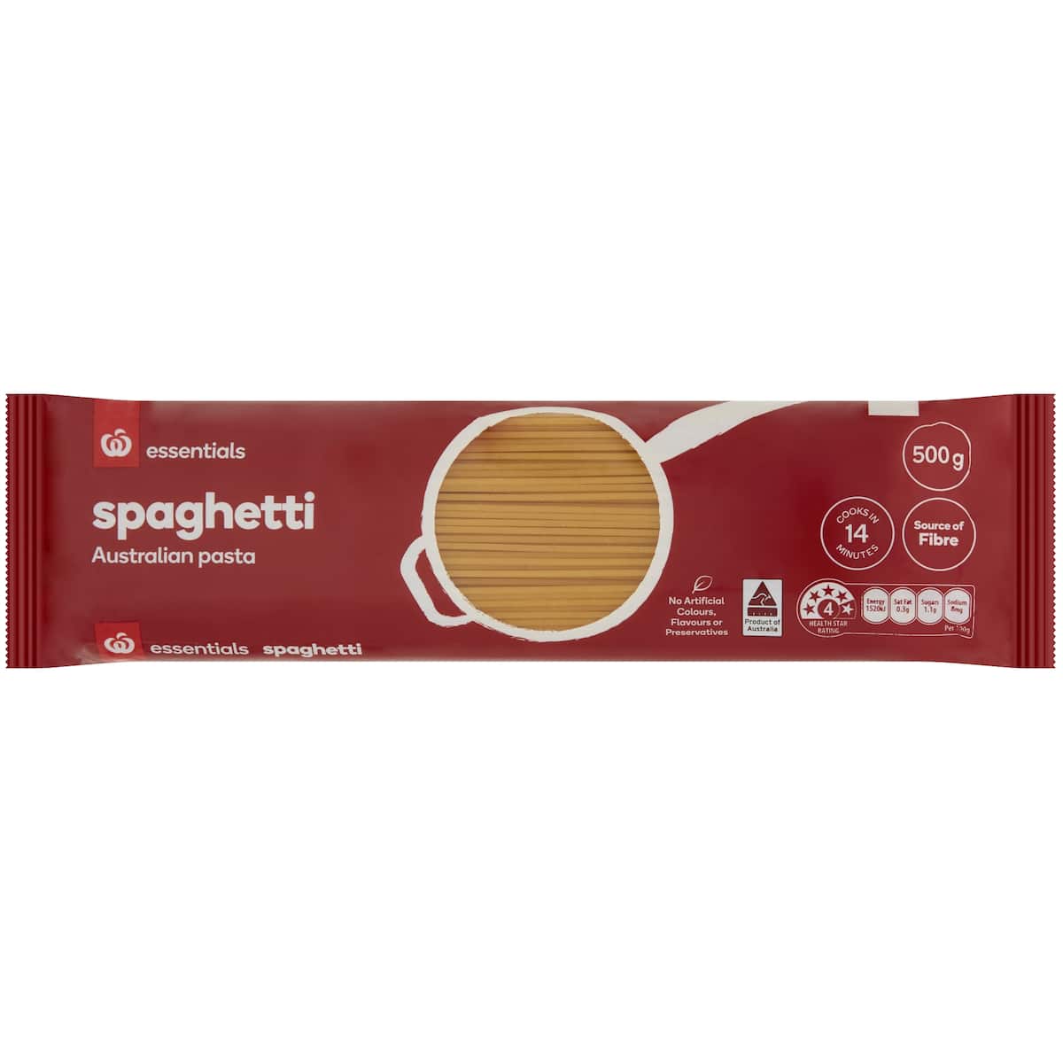Essentials Pasta Spaghetti 500g | bunch