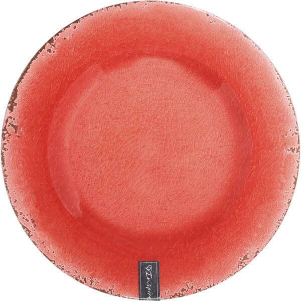 Inspire Melamine Side Plate Red Each | Woolworths