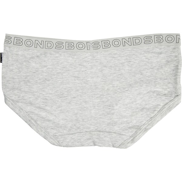 Bonds Hipster Boyleg Grey Marle 10 Each | Woolworths