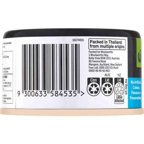 Woolworths Tuna In Springwater 95g | bunch