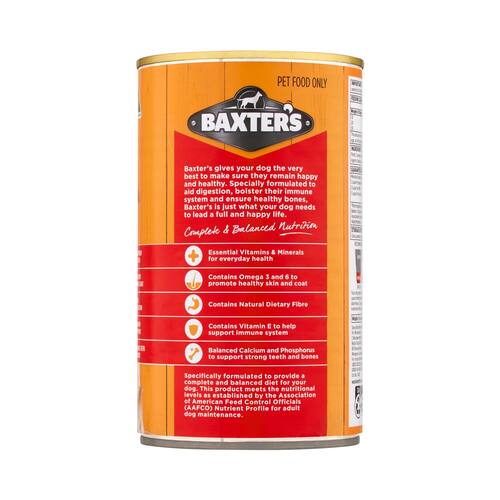 Baxter's Dog Food Casserole Beef, Pasta and Veg 700g | bunch