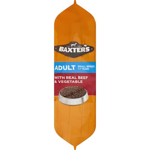 Baxter's Dog Food Small Breed Beef and Vegetables 3kg | bunch