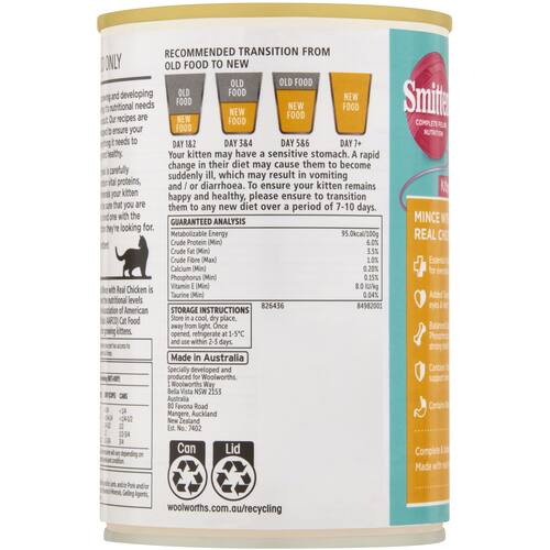 Smitten Kitten Food Chicken Mince 400g | bunch