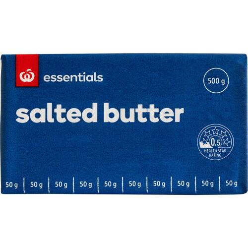 Essentials Salted Butter 500g | bunch