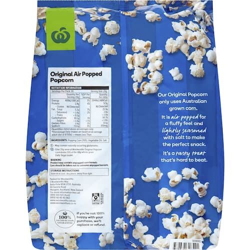 Woolworths Original Gluten Free Popcorn 10 Pack | bunch