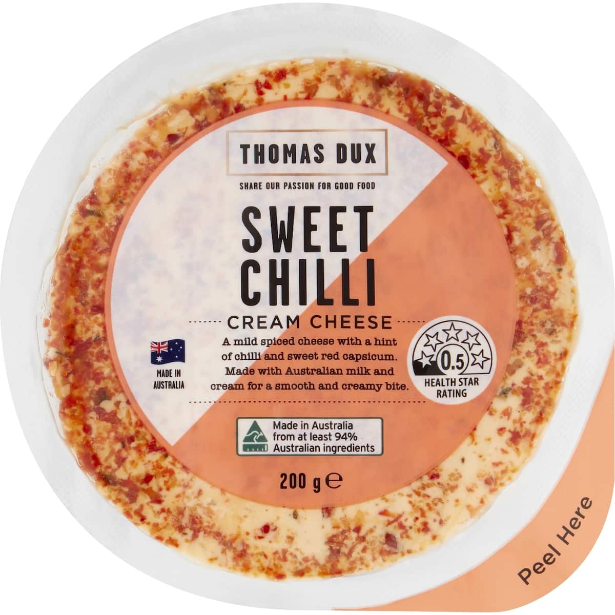 Thomas Dux Sweet Chili Cream Cheese 200g | bunch