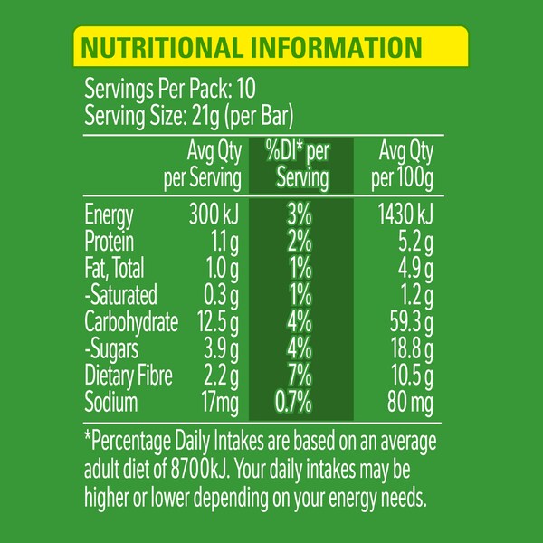 Nestle Milo Snack Bars Original 10 Pack | Woolworths