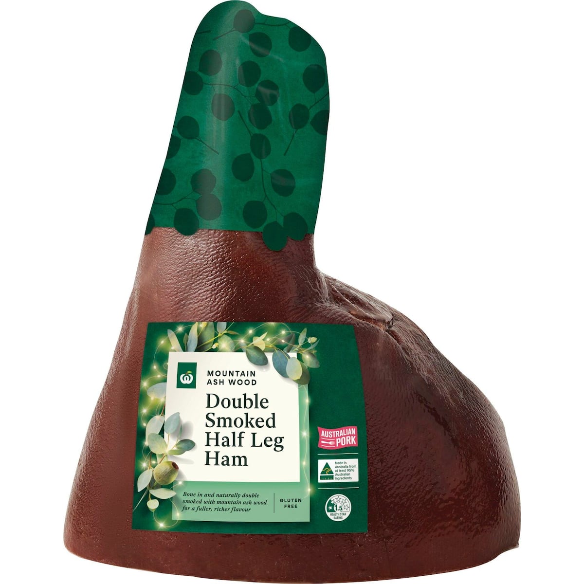 Woolworths Double Smoked Half Leg Ham 3.5kg - 6kg | bunch