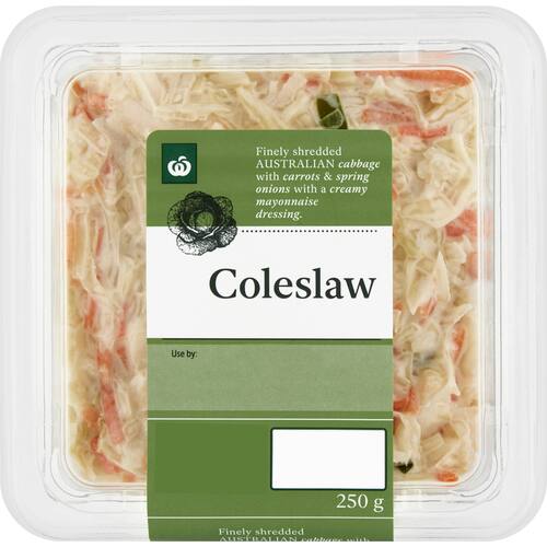 Woolworths Classic Coleslaw 250g | bunch