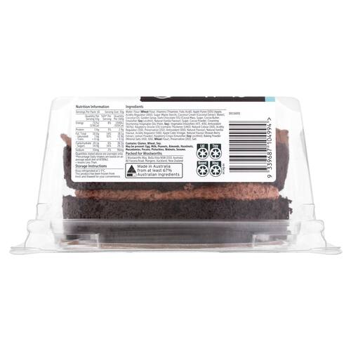 Woolworths Plantitude Vegan Dark Chocolate Cake 550G | bunch