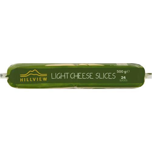 Hillview Cheese Slices Reduced Fat 500g | bunch