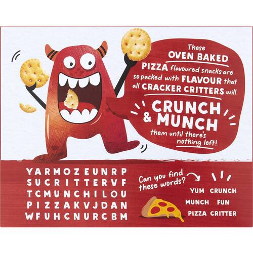 Woolworths Pizza Crackers Oven Baked 150g | bunch