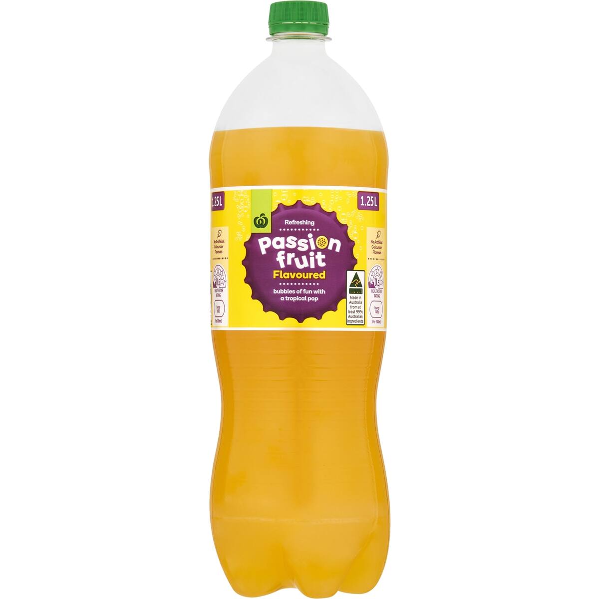 Woolworths Passionfruit Bottle 125l Bunch