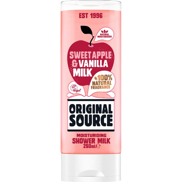 Original Source Shower Milk Apple & Vanilla 250ml | Woolworths