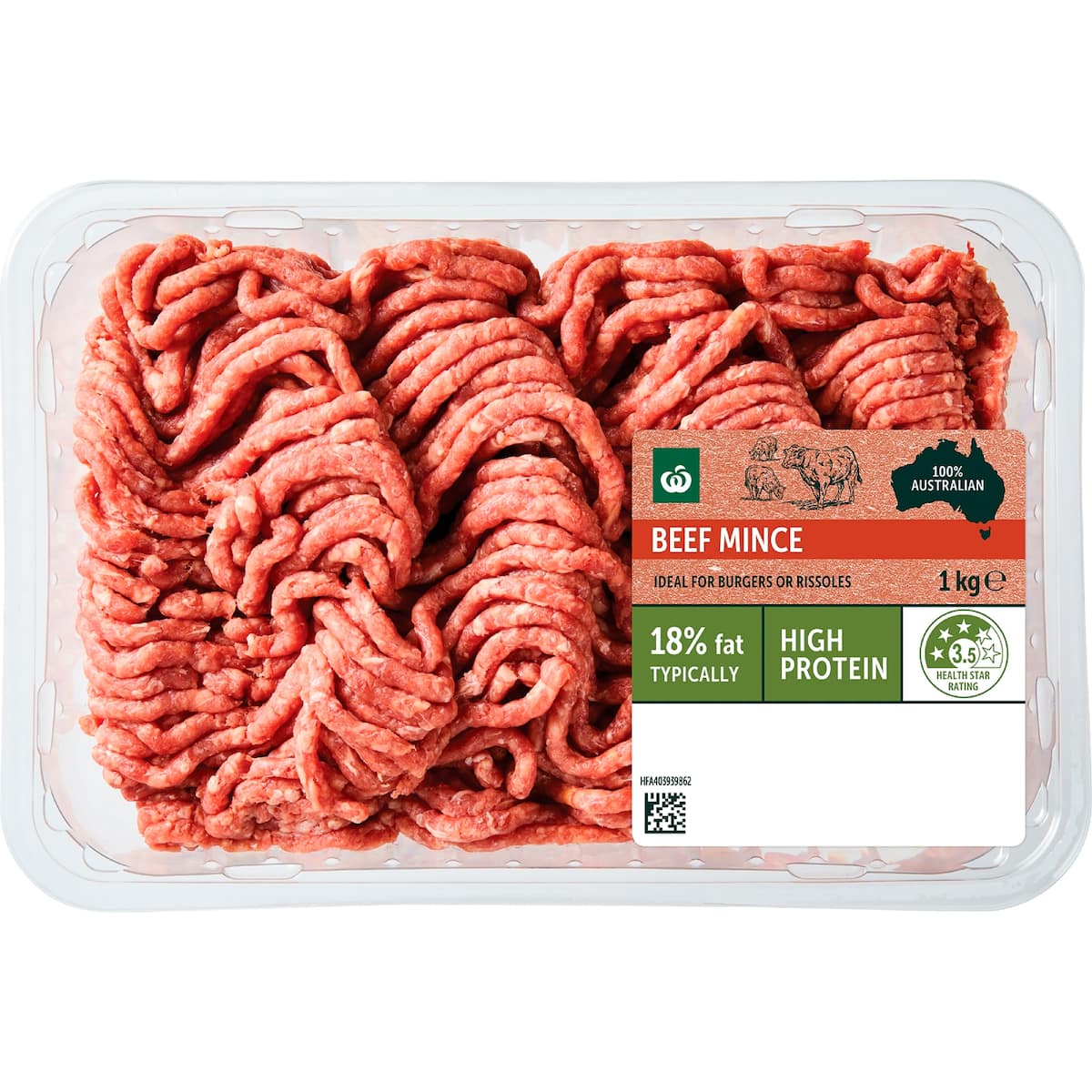 Woolworths Beef Mince 1kg | bunch
