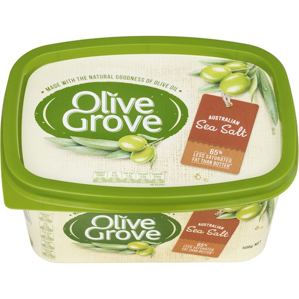 Olive Grove Sea Salt Spread 500g | Woolworths
