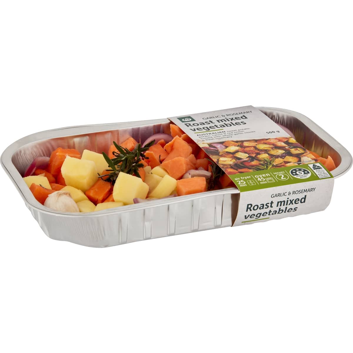Woolworths Cook Roast Mixed Vegetables With Garlic and Rosemary 500g ...