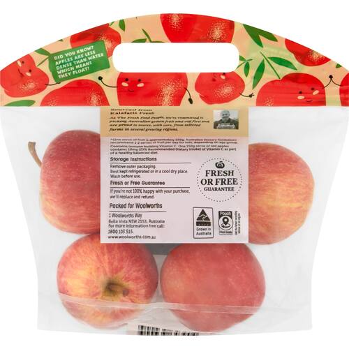 Woolworths Fresh Food Kids Mini Apples 5 Pack | bunch