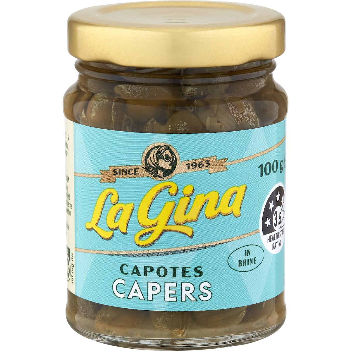 La Gina Capotes Capers 100g | bunch