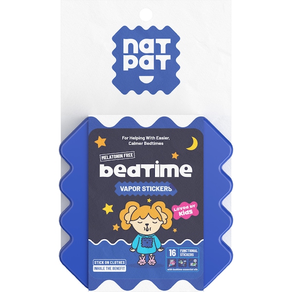 Natpat Bedtime Vapour Stickers 16 pack | Woolworths