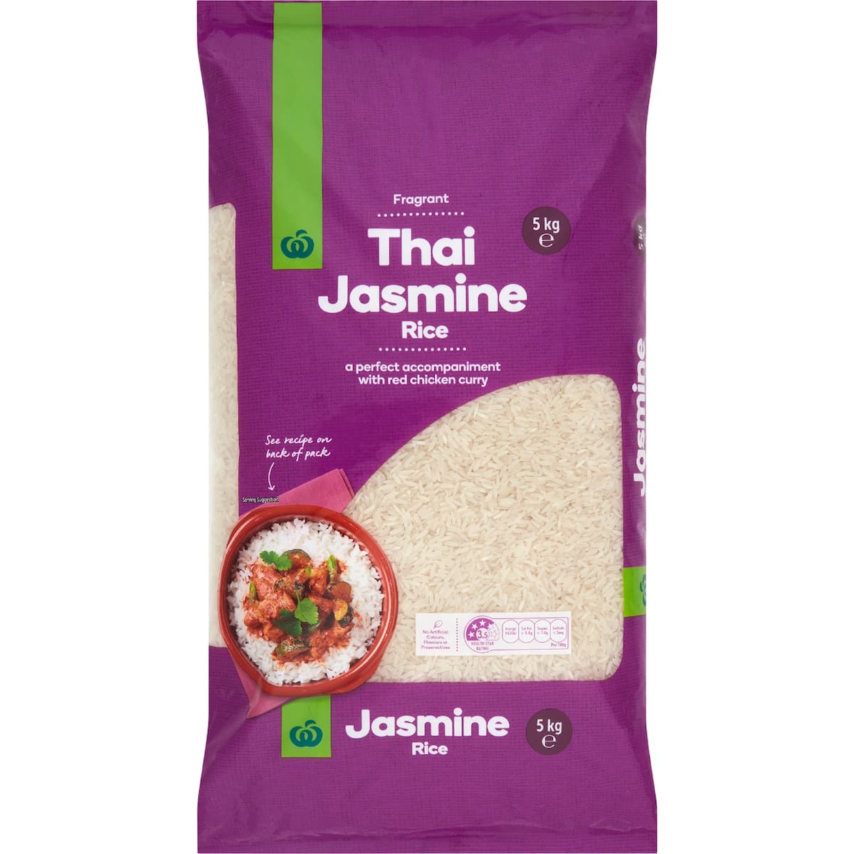 Woolworths Jasmine Rice 5kg | bunch