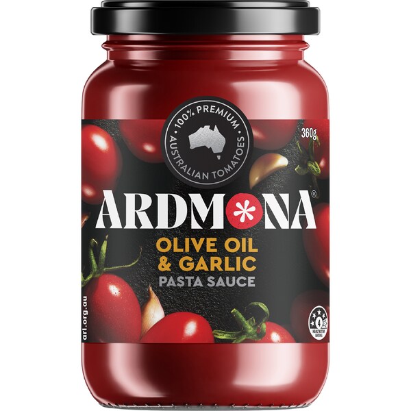 Ardmona Olive Oil & Garlic Pasta Sauce 360g | Woolworths