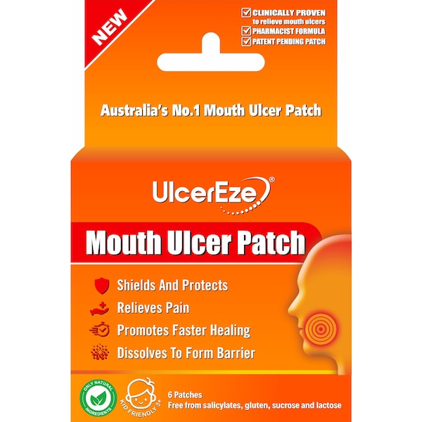 UlcerEze Mouth Ulcer Patch 6 pack | Woolworths