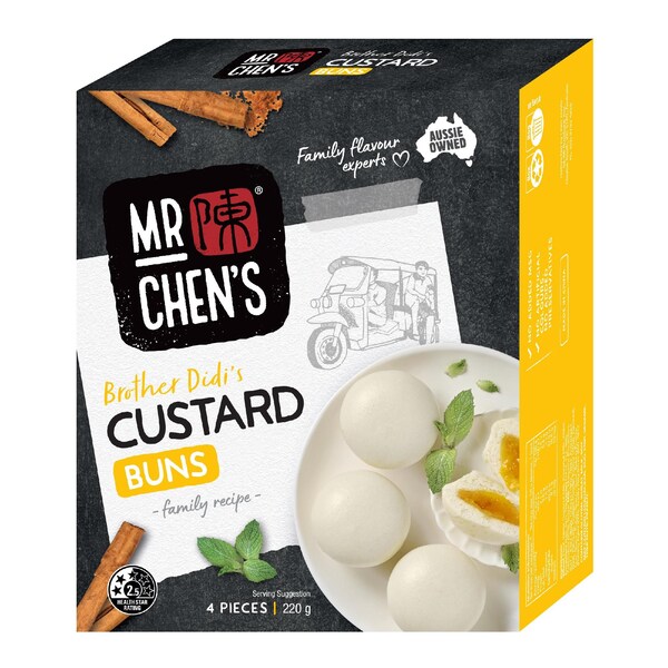 Mr Chen's Custard Buns 220g | Woolworths