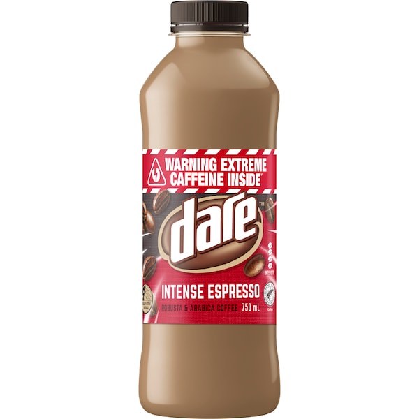 Dare Intense Espresso Iced Coffee 750mL | Woolworths