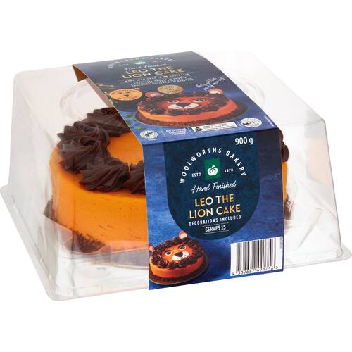 Woolworths Leo The Lion Cake 900g | bunch